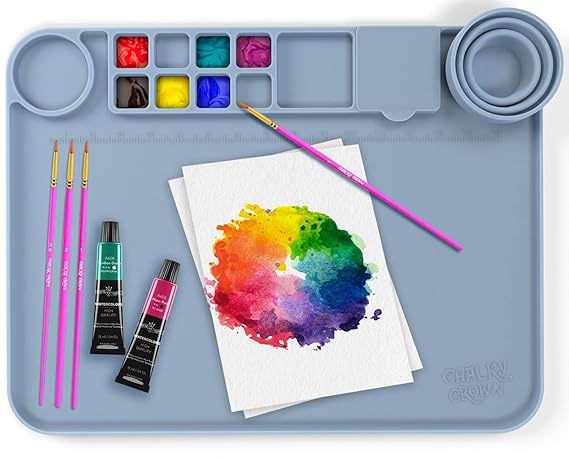 Silicone Craft Mat Silicone Art Mat with Cup Silicone Mats for Crafts ...