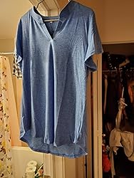 Cuptacc Women's Summer Tops Ruffle Short Sleeve V Neck Shirts 2024 ...