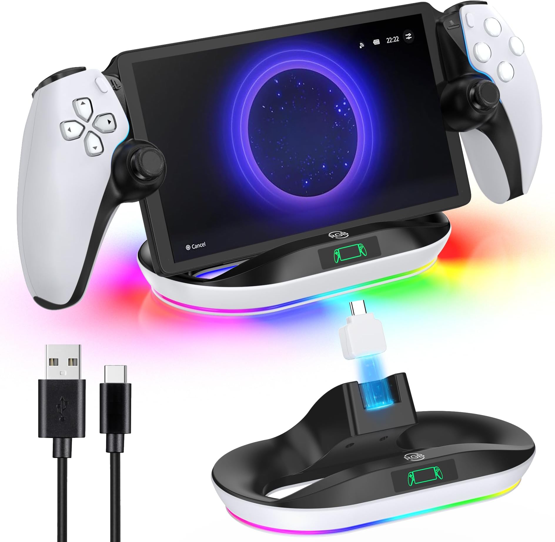 Amazon.com: BASEKAMP Duo Charging Station Dock for Xbox Series X/S/One ...