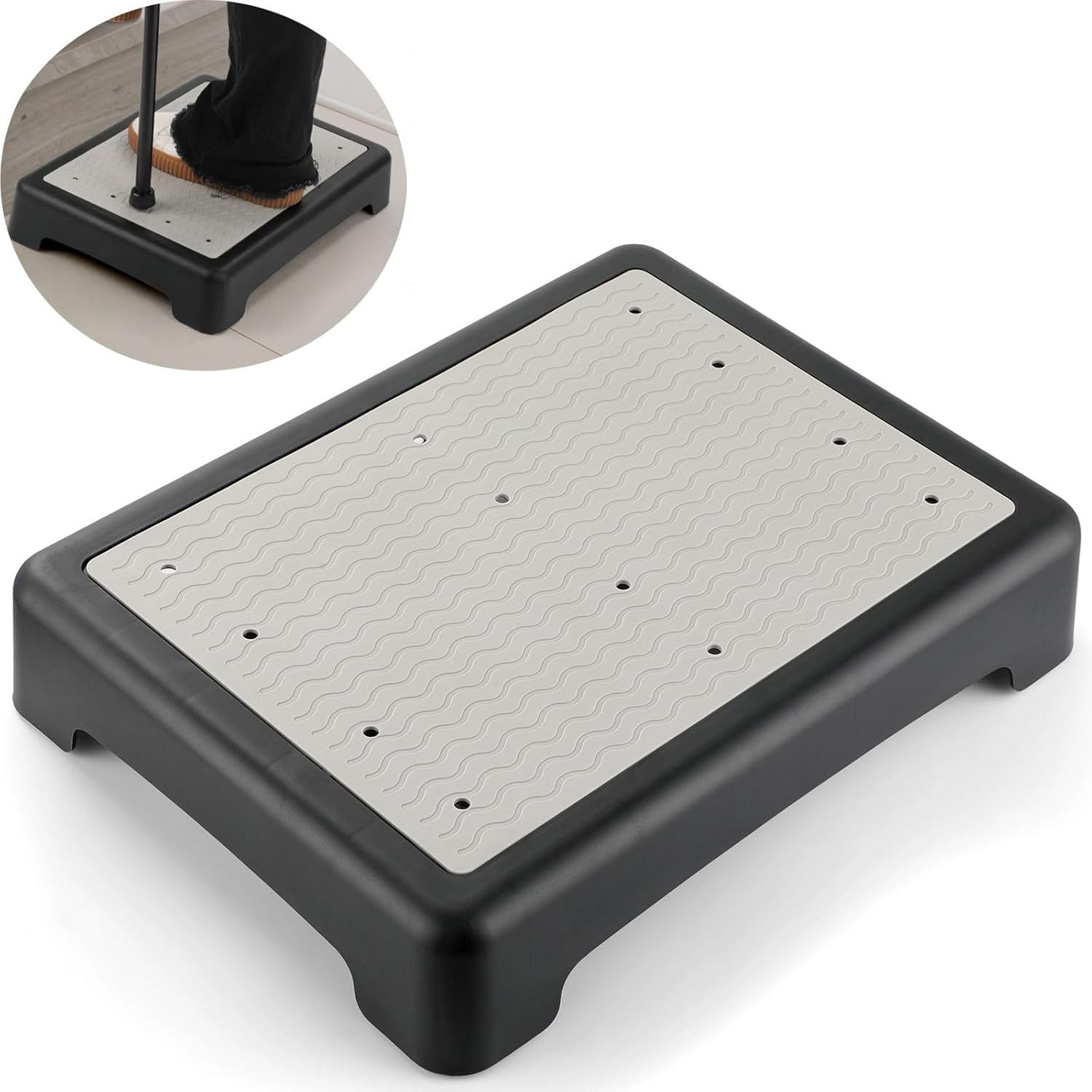 Amazon.com: One Step Stool for Seniors, Non-Slip Mobility Step Platform ...