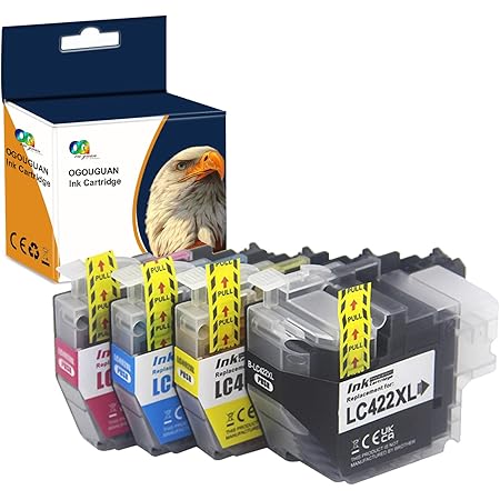 Jagute LC422 LC 422 Compatibile Cartouches d'encre Compatible pour ...