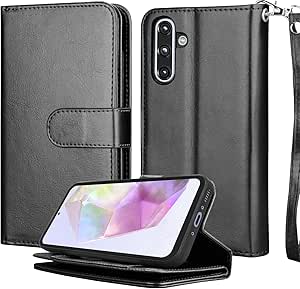 Amazon.com: Takfox Wallet Case for Samsung Galaxy A36 5G, Galaxy A36 5G Case, PU Leather Credit ...