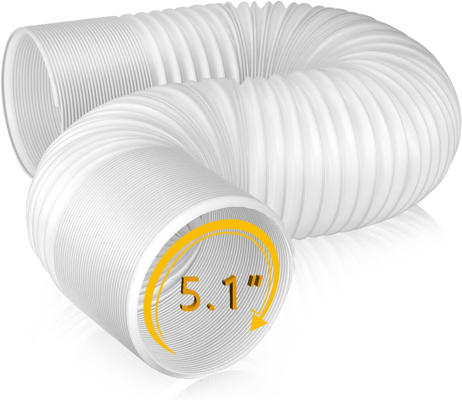 Amazon.com: Angooni Universal Air Conditioner Exhaust Vent Hose - 5.1 ...