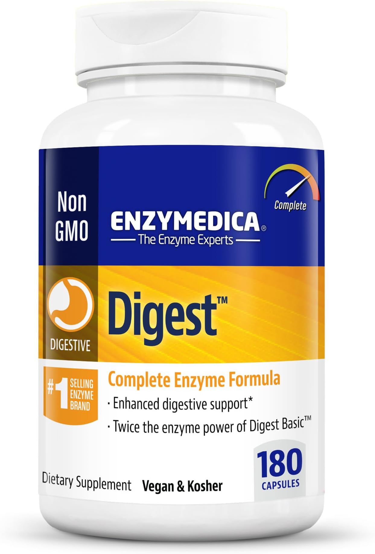 Amazon.com: Enzymedica Digest, Full-Range, Everyday Digestive Enzymes ...