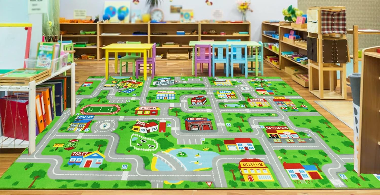 Amazon.com: Capslpad Classroom Carpets Elementary,Kid Rug for Classroom ...