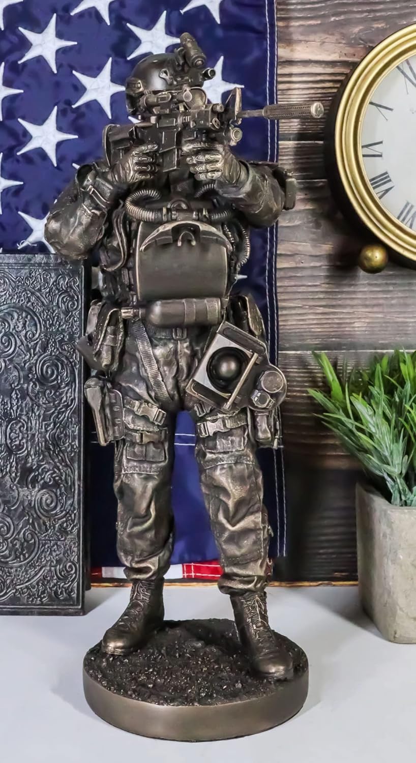Amazon.com: Ebros Large Modern Warfare Covert Operation Navy Diver ...