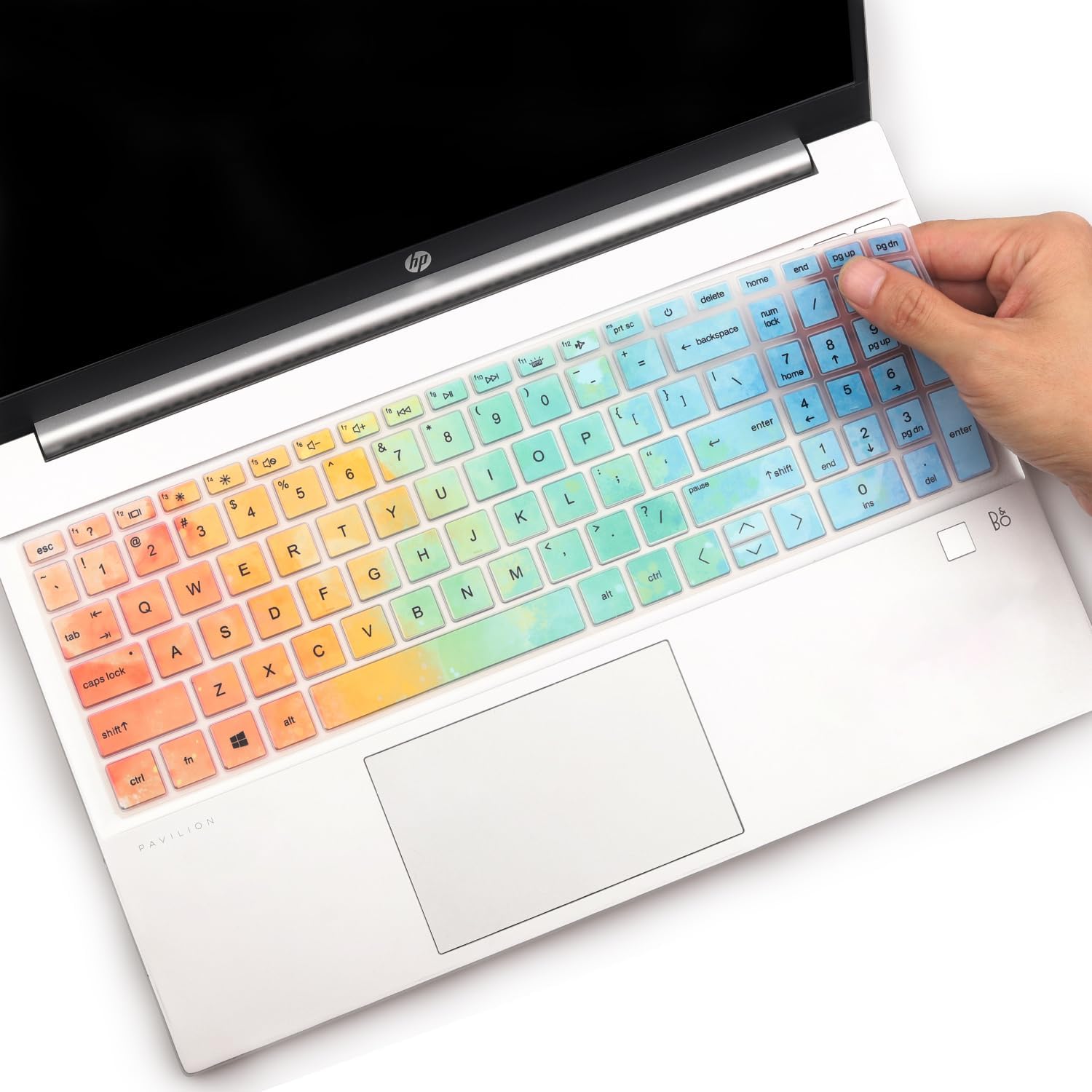 Amazon.com: Keyboard Skin for 15.6" HP Laptop 15-fc 15-fd 15t-fd 15z-fc ...