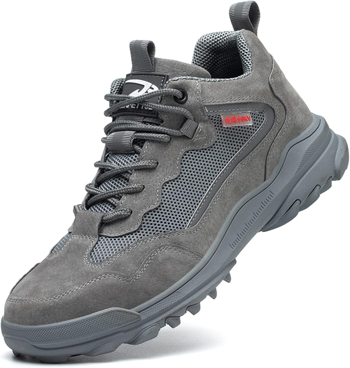 Fashion Steel Toe Shoes for Men Indestructible Work Shoes Lightweight ...