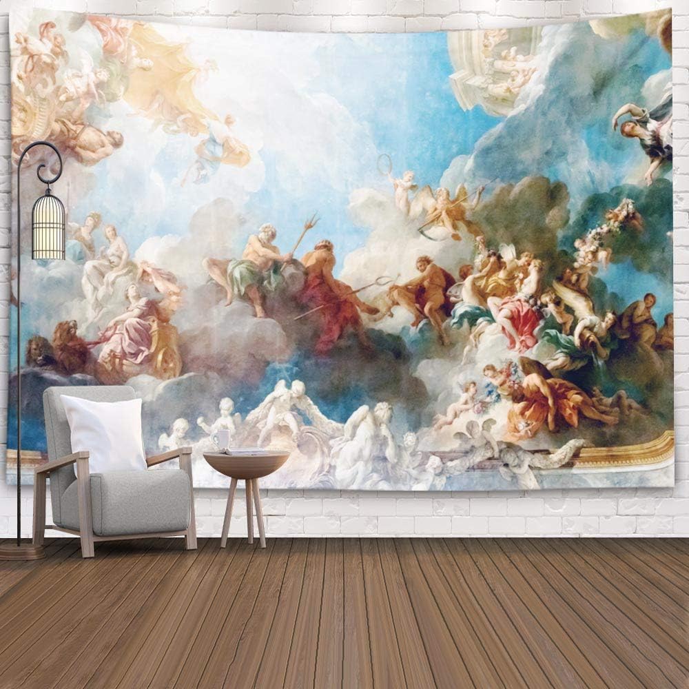 Amazon.com: Sertiony Jesus Room Décor Tapestries 60X50 Inch Paris ...