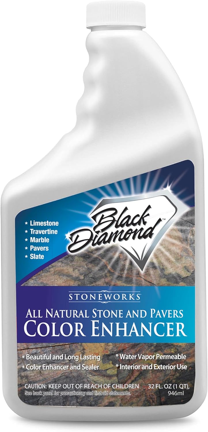 Color Enhancer Sealer for All-Natural Stone and Pavers. Marble ...