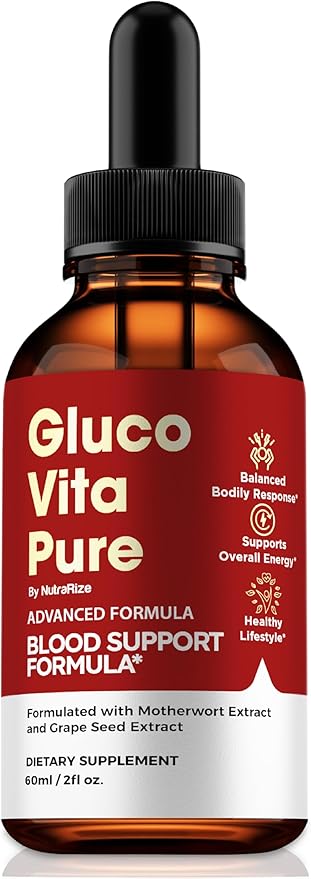 Amazon.com: NutraRize GlucoVita Pure, Official Gluco Vita Pure Drops ...