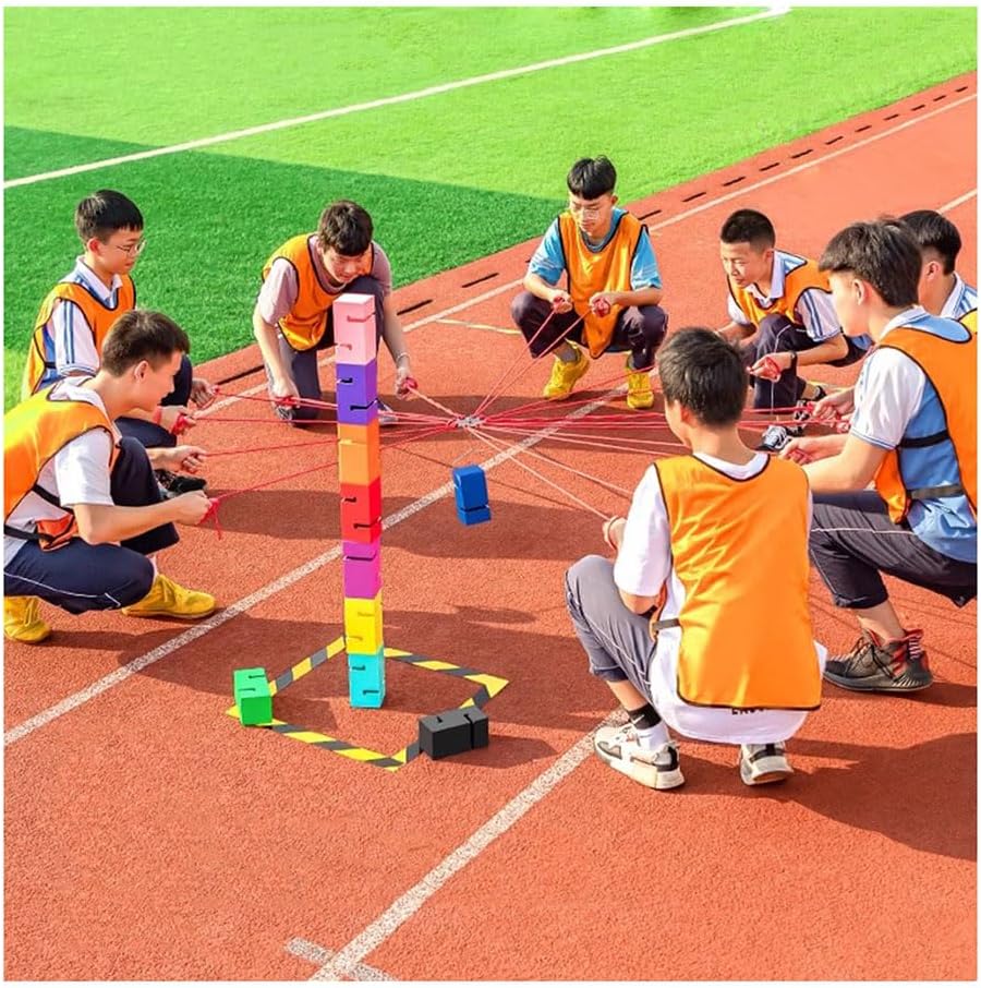 Team Building Games For Work, ABS Block Stacking Game, Teamwork Games ...