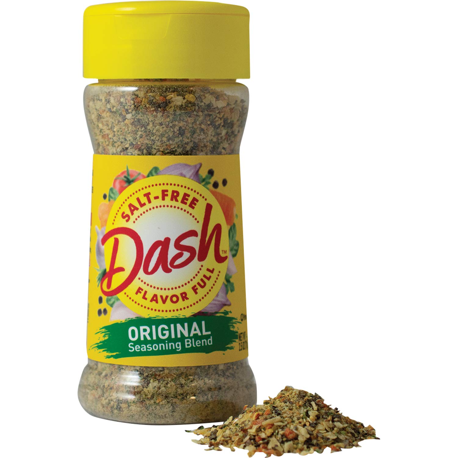 Amazon.com : Dash Salt-Free Seasoning Blend, Original, 2.5 Ounce (Pack ...