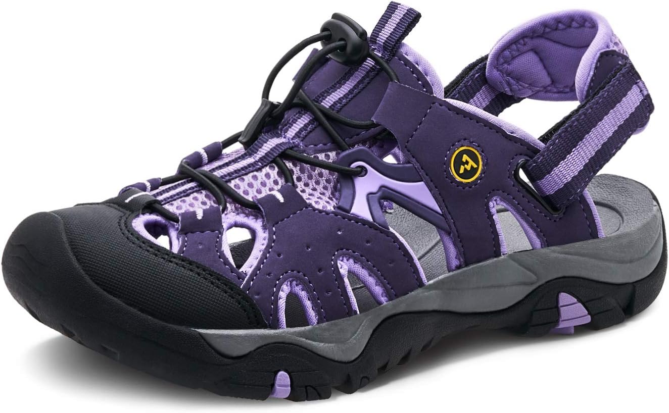 atika Women Athletic Outdoor Sandal, Closed Toe Lightweight Walking ...