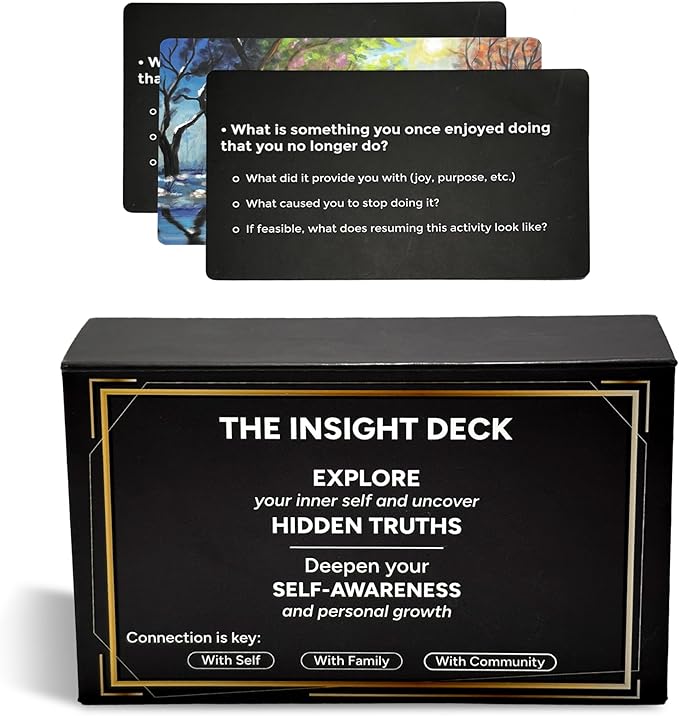 Amazon.com: The Insight Deck - Self-Reflection Cards | Personal Growth ...