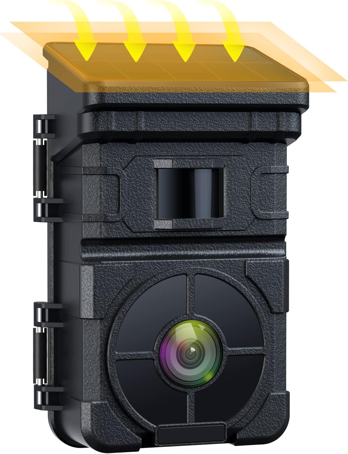 Generic Solar Powered Wildlife Camera 24MP 1080p - Trail 2500mAh Built ...