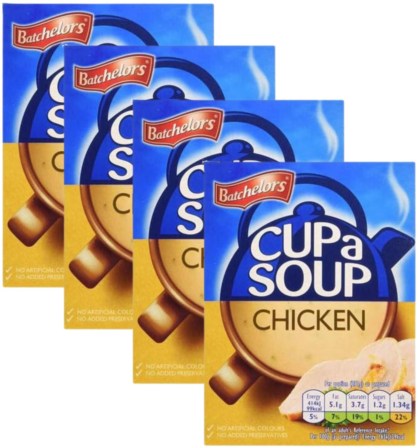 Official Batchelor Cup a Soup Chicken 16 Sachets | Cup Soup for Lunch ...