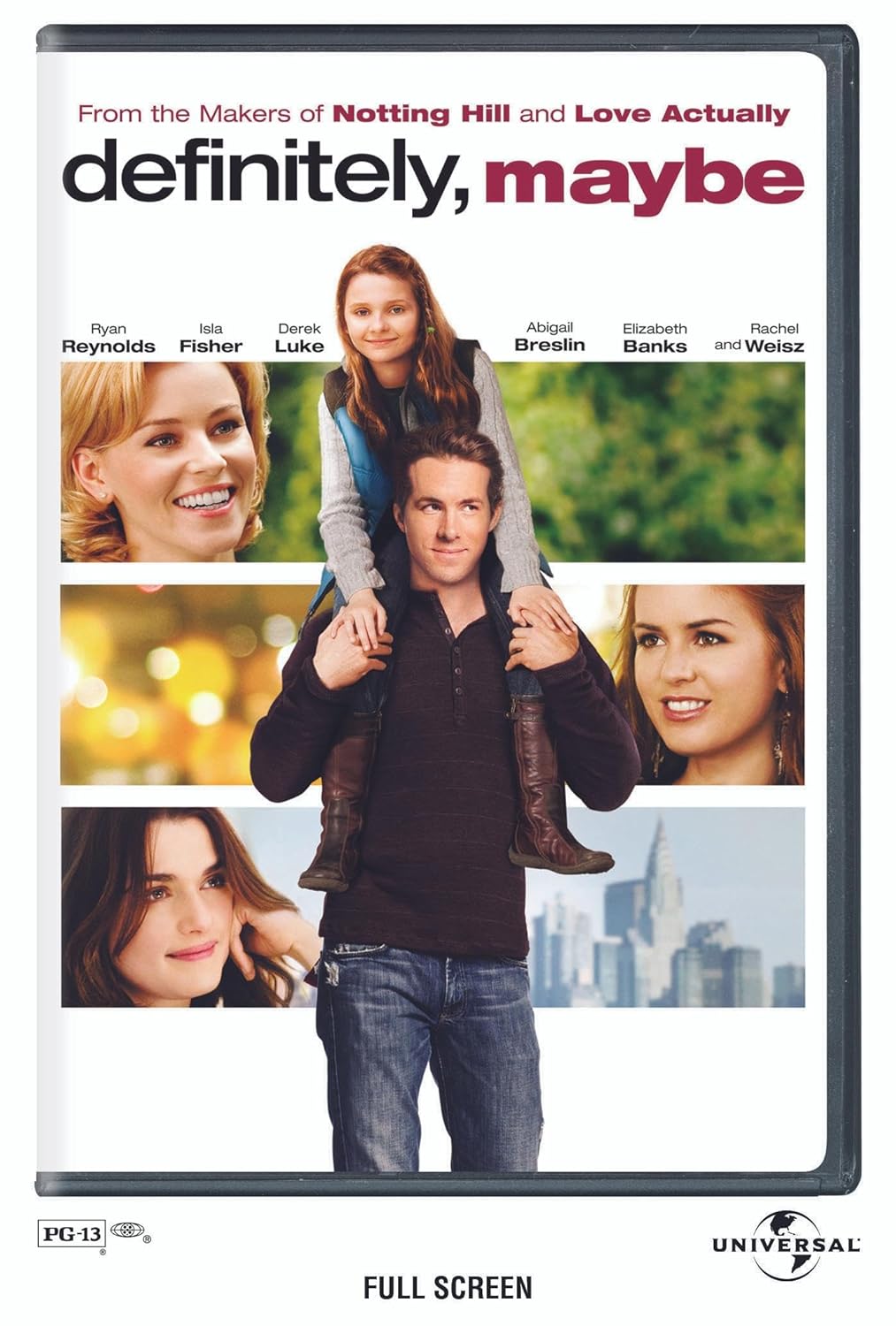 Definitely, Maybe: Amazon.in: Reynolds, Ryan, Luke, Derek, Banks ...