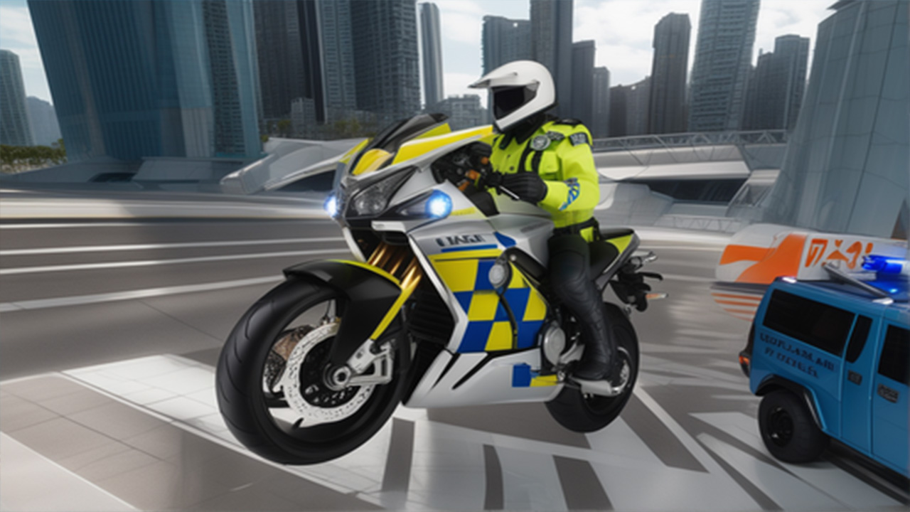 Motorbike Gangster Escape Revenge Adventure Simulator: Extreme Traffic ...