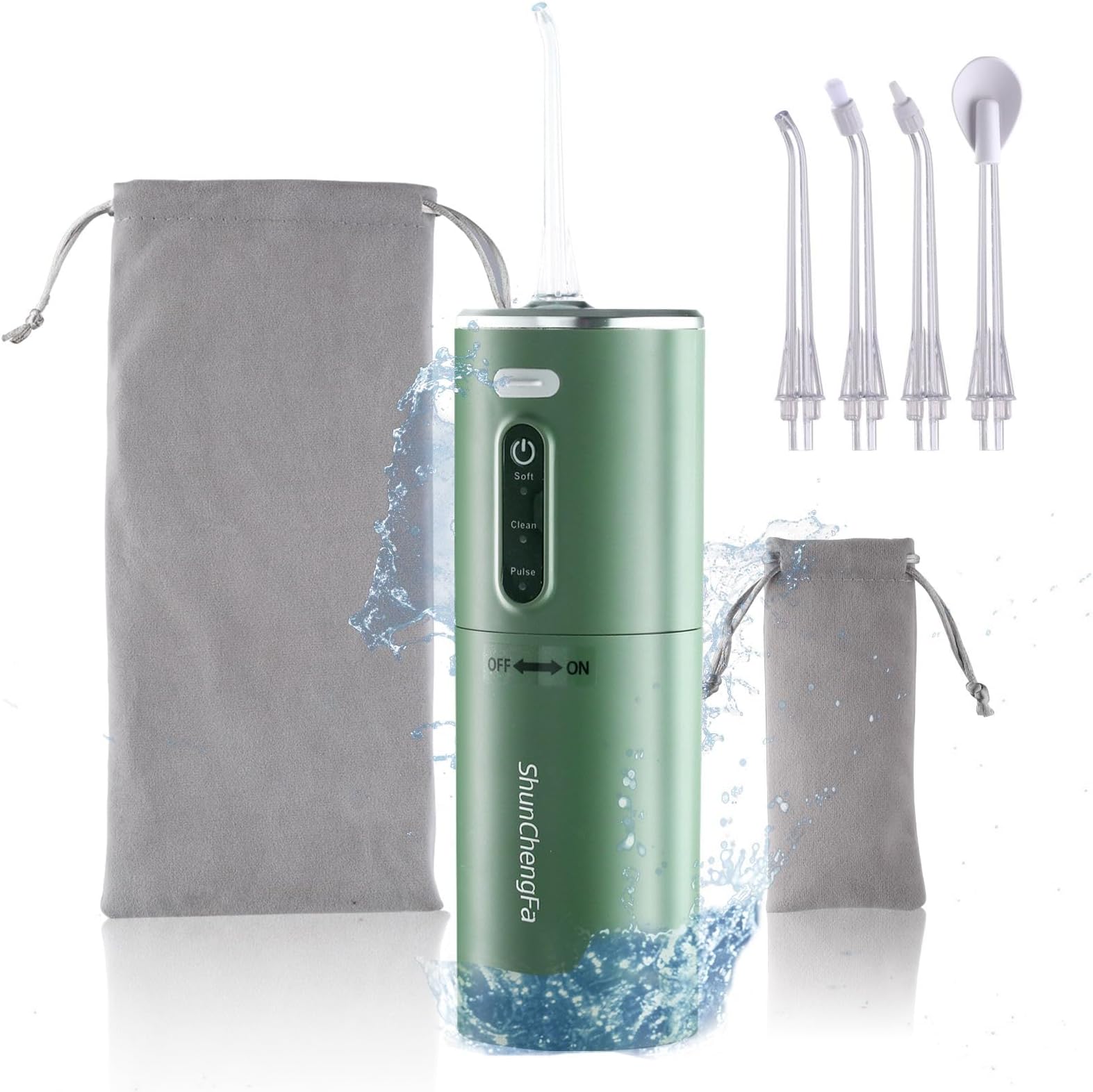 Amazon.com: Water Dental Flosser Pick for Teeth, Portable Oral ...
