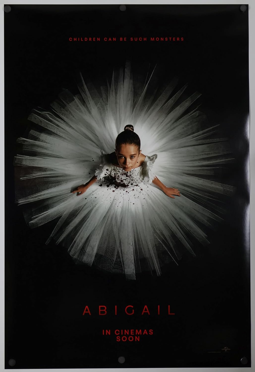 Amazon.com: ABIGAIL MOVIE POSTER 2 Sided ORIGINAL 27x40-2024 Vampore ...