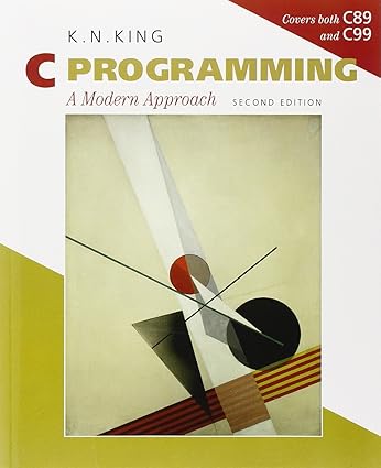 Buy C PROGRAMMING : A MODERN APPROACH, SECOND EDITION Book Online at ...