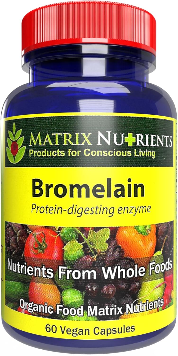 Amazon.com: BROMELAIN - HIGHLY POTENT, 100% Organic, Protein-Digesting ...
