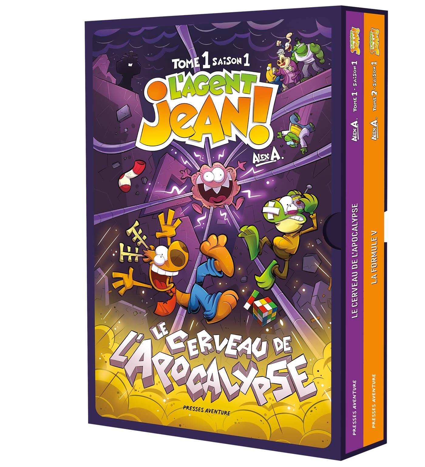 Coffret - L'Agent Jean - Saison 1 - Tomes 1 et 2: Alex A ...