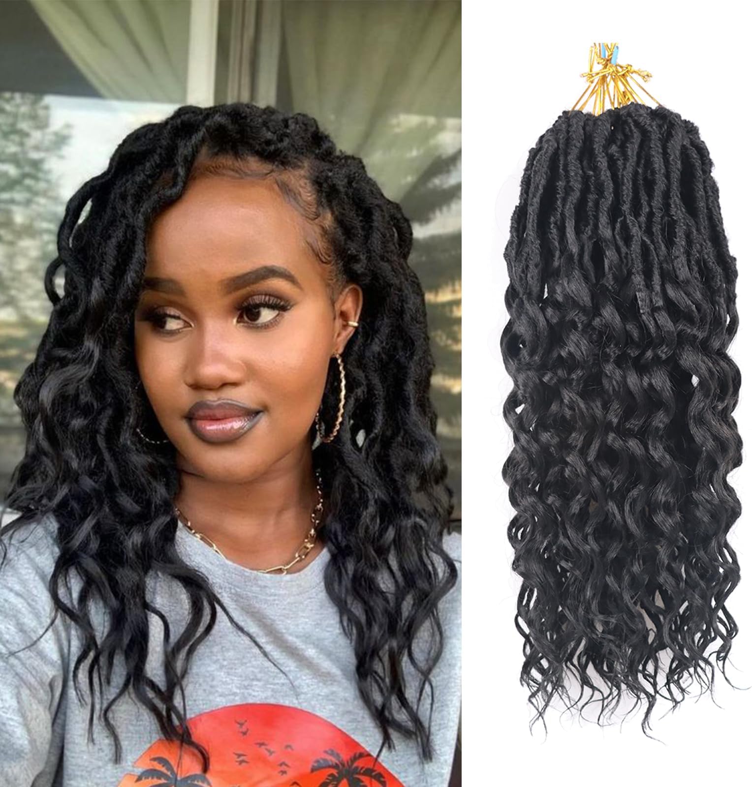 Amazon.com : 36 Inch Distressed Butterfly Locs Crochet Hair, 8 Packs ...