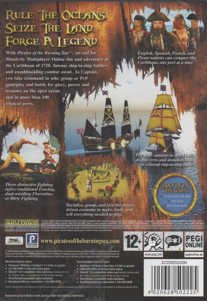 Pirates Of The Burning Sea Map
