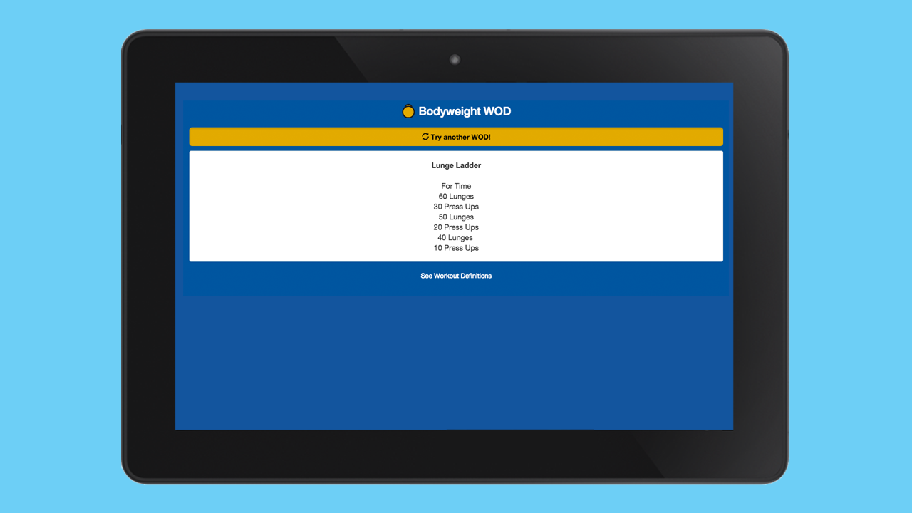 WOD Generator - App on Amazon Appstore