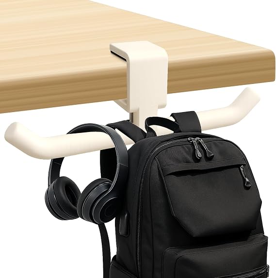 Amazon.com: 80-lb Heavy-Duty Bag Hook for Desk or Table,Adjustable ...