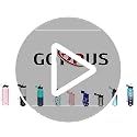 GOPPUS 1L/32oz Tritan Clear Water Bottle with Straw Leakproof Drink ...