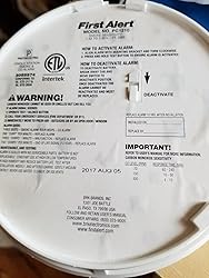 First Alert PRC710 PC1210 10-Year Combination Carbon Monoxide and ...