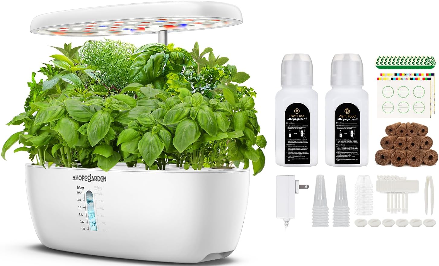 Amazon.com: Indoor Garden Hydroponics Growing System: 12 Pods Plant ...