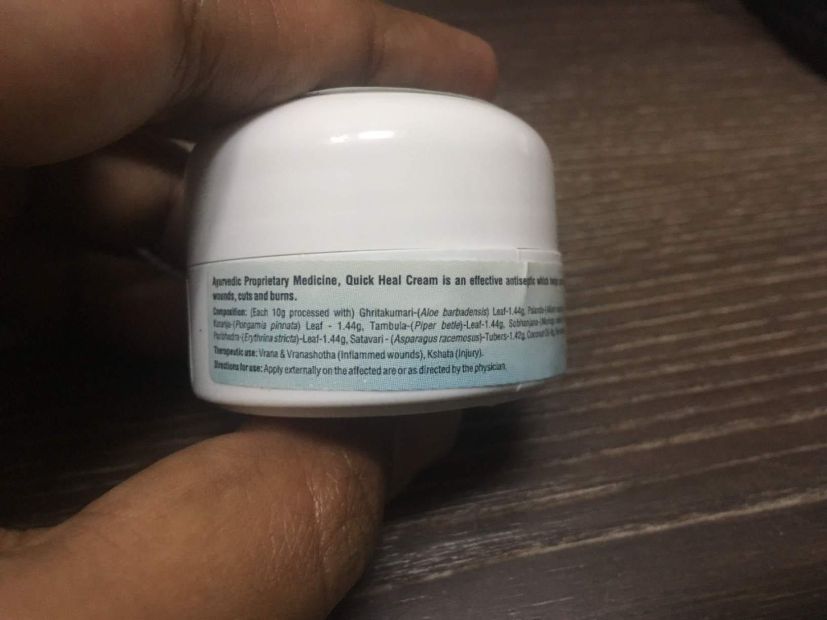 Buy Sri Sri Tattva Quick Heal Cream, 25g(Pack of 3) Online at Low ...