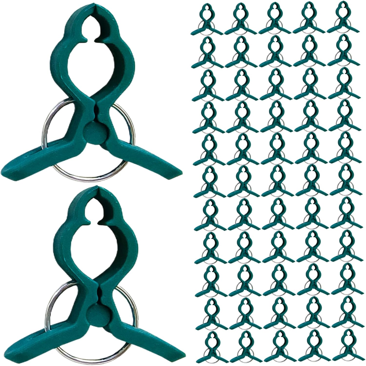 Amazon.com : Hperu Plant Support Clips,Plant Support Clips, 100Pcs 1 ...
