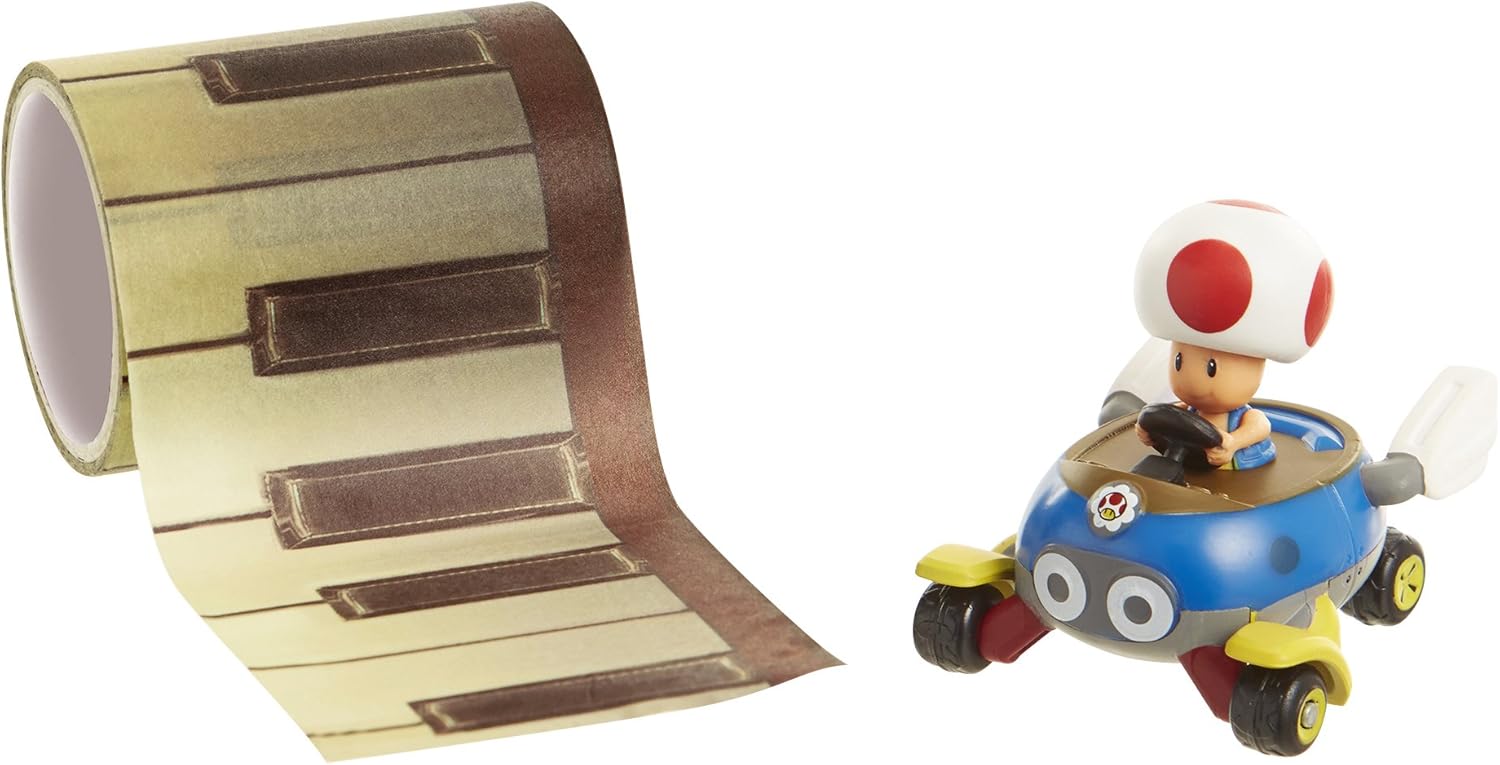 NINTENDO Toad Tape Racers Toy Vehicle by Nintendo : Amazon.it: Giochi e ...