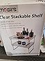 Amazon.com: Masirs Clear Stackable Shelf, Easily Organize Your Kitchen ...