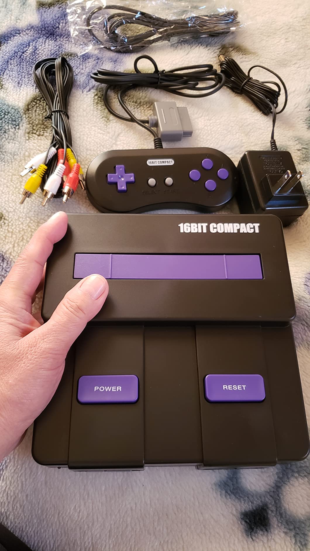 Amazon | (SFC用互換機) 16ビットコンパクト【16BIT COMPACT】 | その他のゲーム機種本体全般