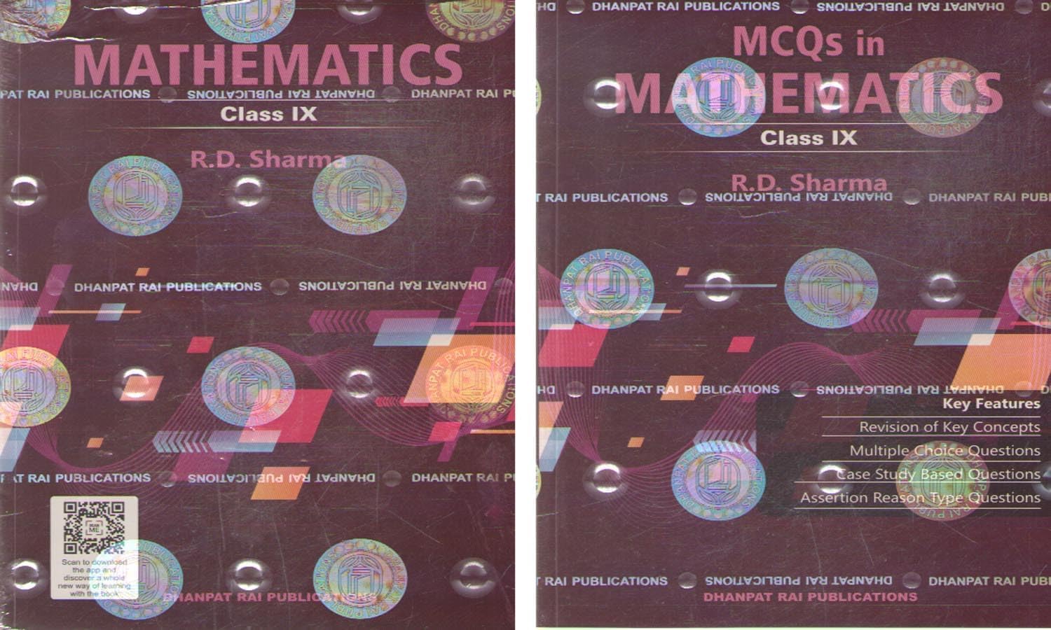 RD Sharma Mathematics Textbook for Class 9, CBSE 2025th Edition ...