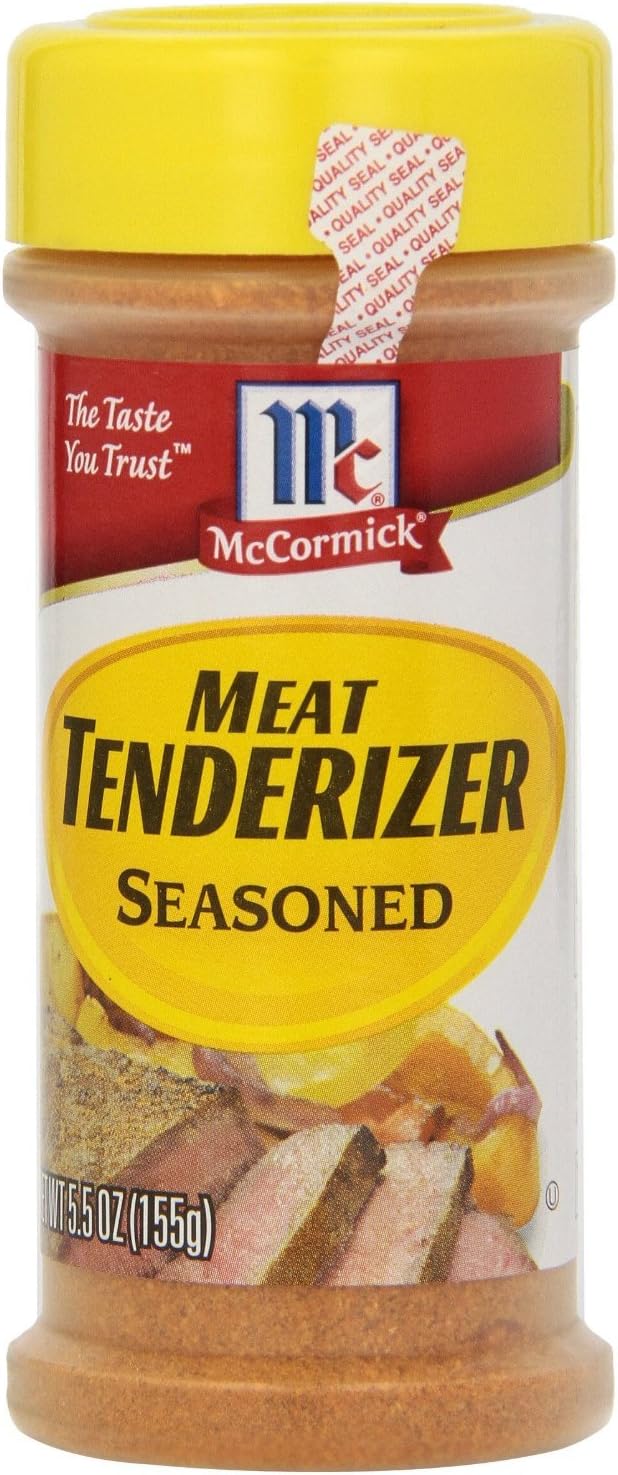 Amazon.com : McCormick Seasoned Meat Tenderizer 5.5oz Container (Pack ...
