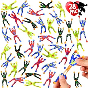 Amazon.com: LUKBERA 28Packs Sticky Ninja Wall Climbers wtih Cards ...