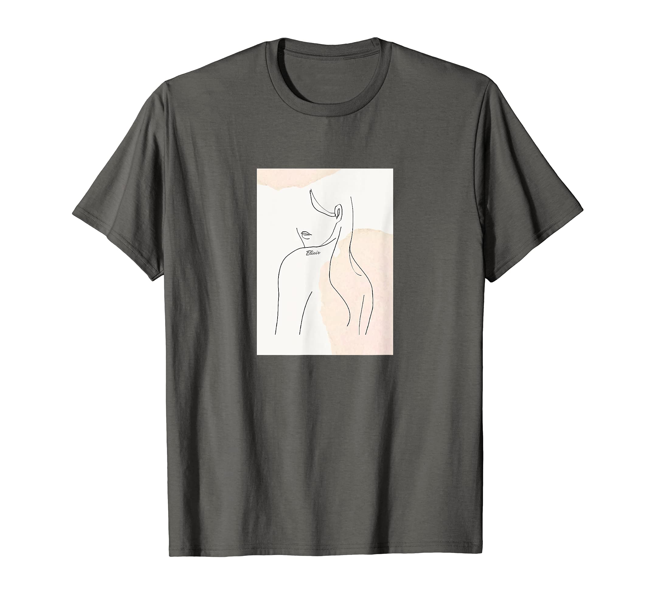 Snapklik.com : One Line Drawing T-Shirt