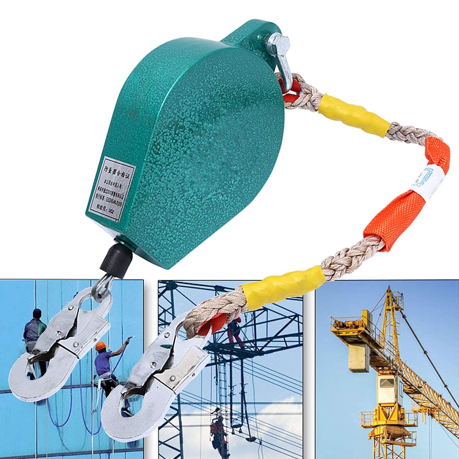 Self Retracting Lifeline Cable Fall Protection Retractable Lanyard For ...