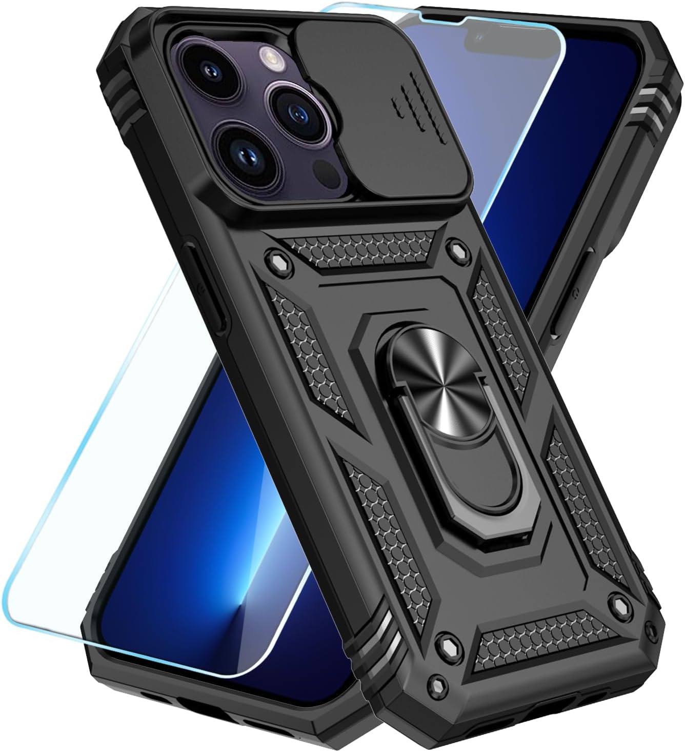 Amazon.com: SunStory Phone Case Compatible with iPhone XR Black | HD ...