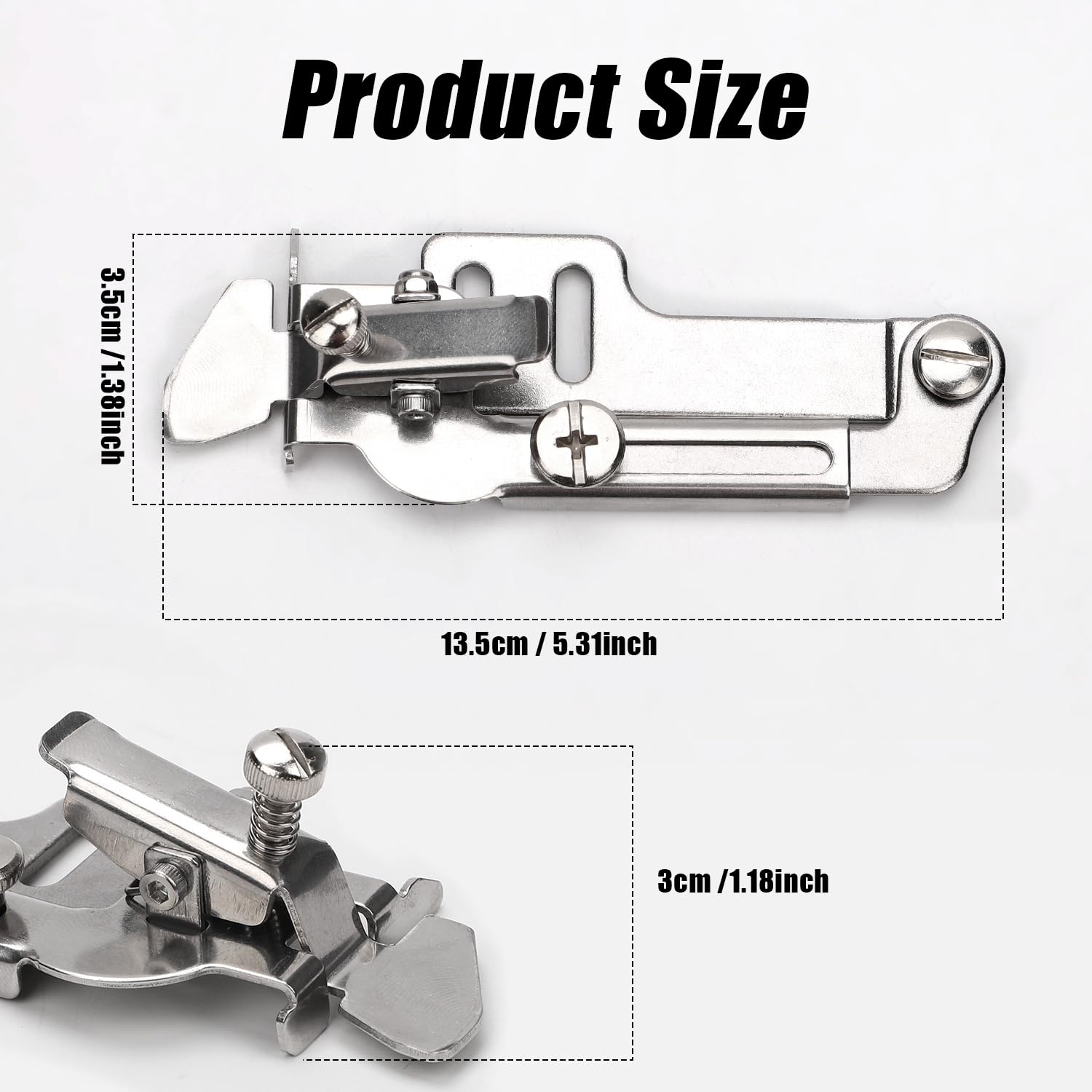 Multifunctional Magnetic Seam Guide with 2 Replacement Screws ...