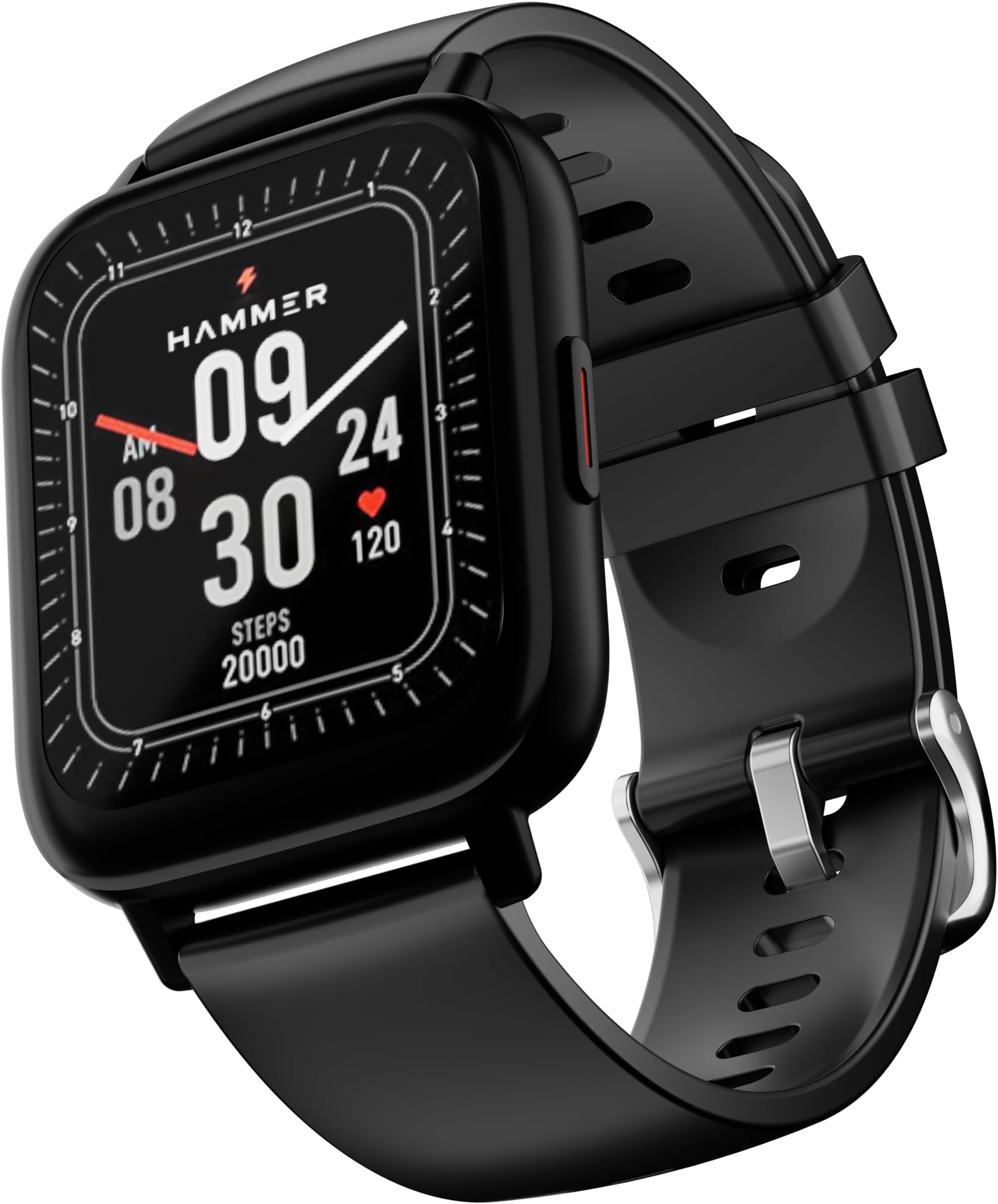 HAMMER Ace 3.0 Bluetooth Calling Smart Watch with Largest 1.85" IPS ...