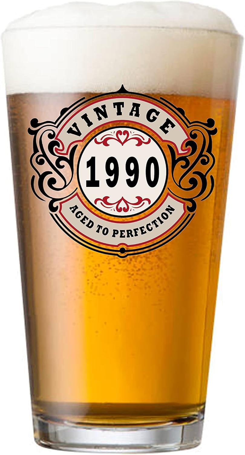 Amazon.com | SIRIOKS 36th Birthday Gift for Him Vintage 1990 Birthday ...