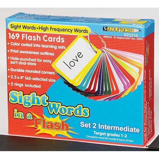Amazon Edupress Sight Words In A Flash Card Set Grades 1 2 amazon-edupress-sight-words-in-a-flash-card-set-grades-1-2